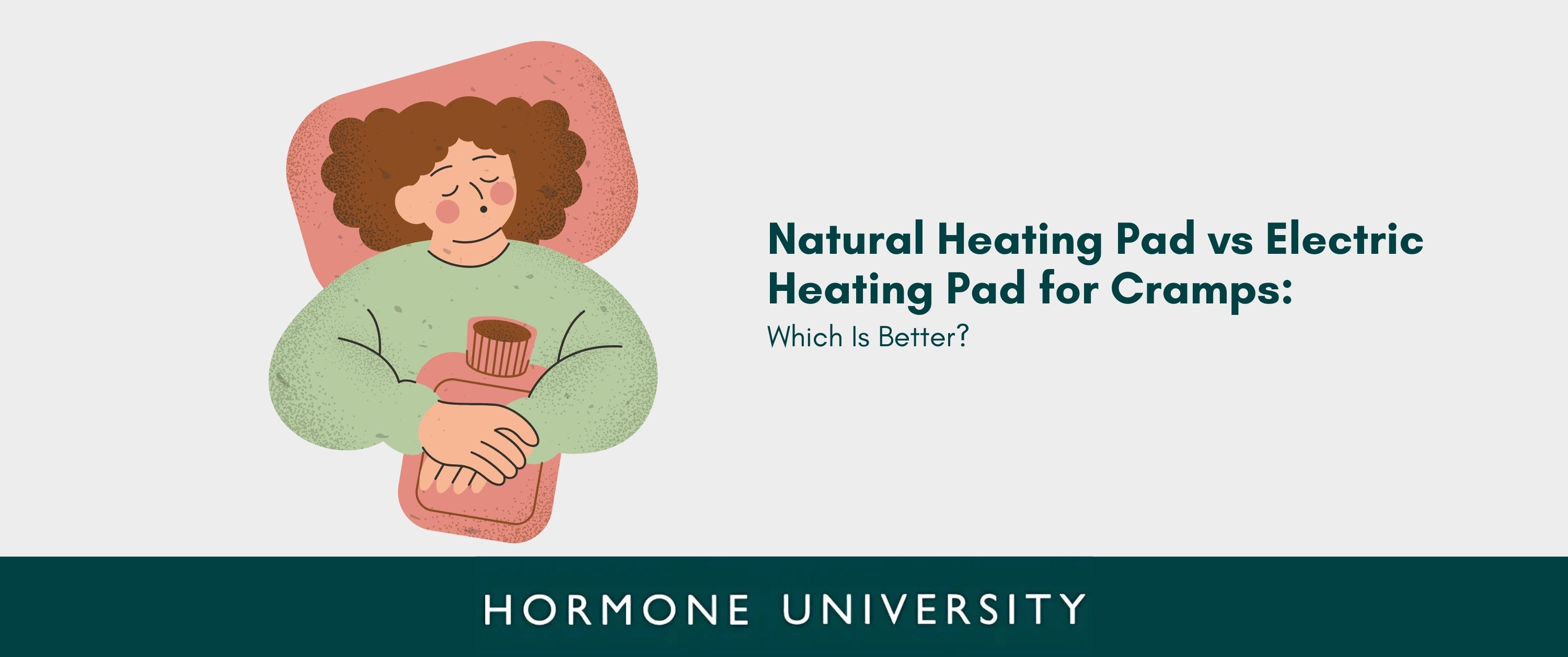 Natural vs Electric Heating Pad for Cramps: Which Works Best? – Glow by ...
