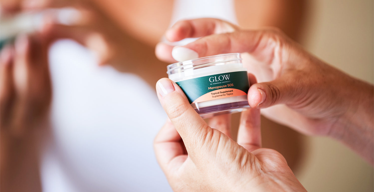 Menopause SOS: Natural Cream for Hot Flashes & Night Sweats – Glow by ...